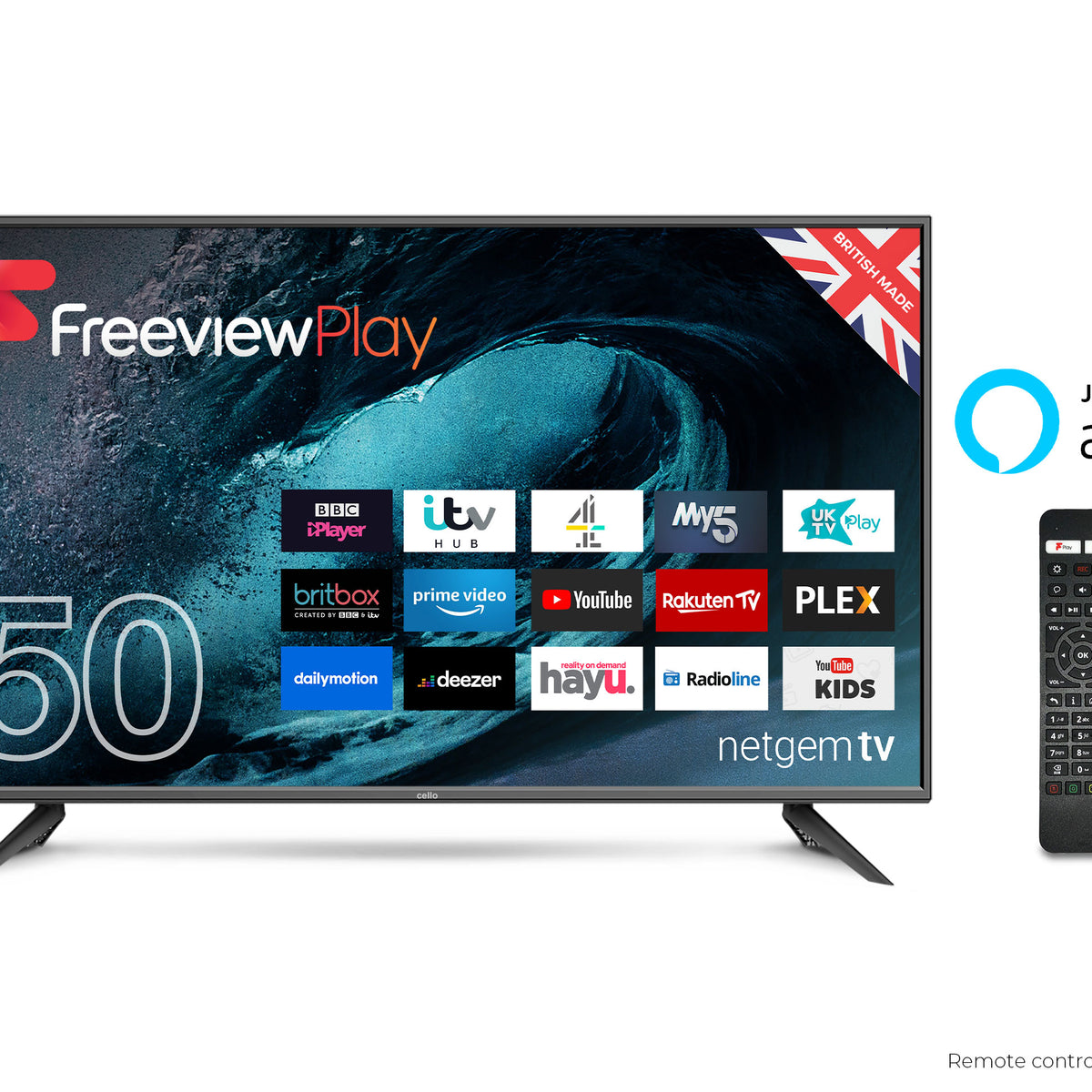 Cello launches new Freeview Play Smart TV with Alexa – Cello ...