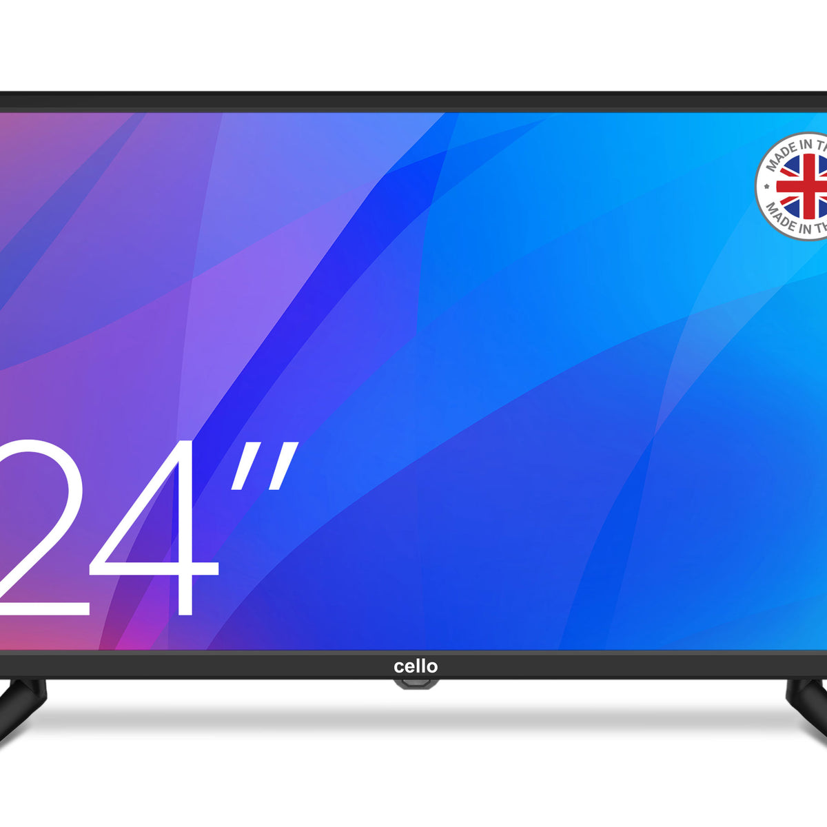 24" HD Ready LED Digital TV With Built-in Freeview T2 HD | 24 Inch TV ...