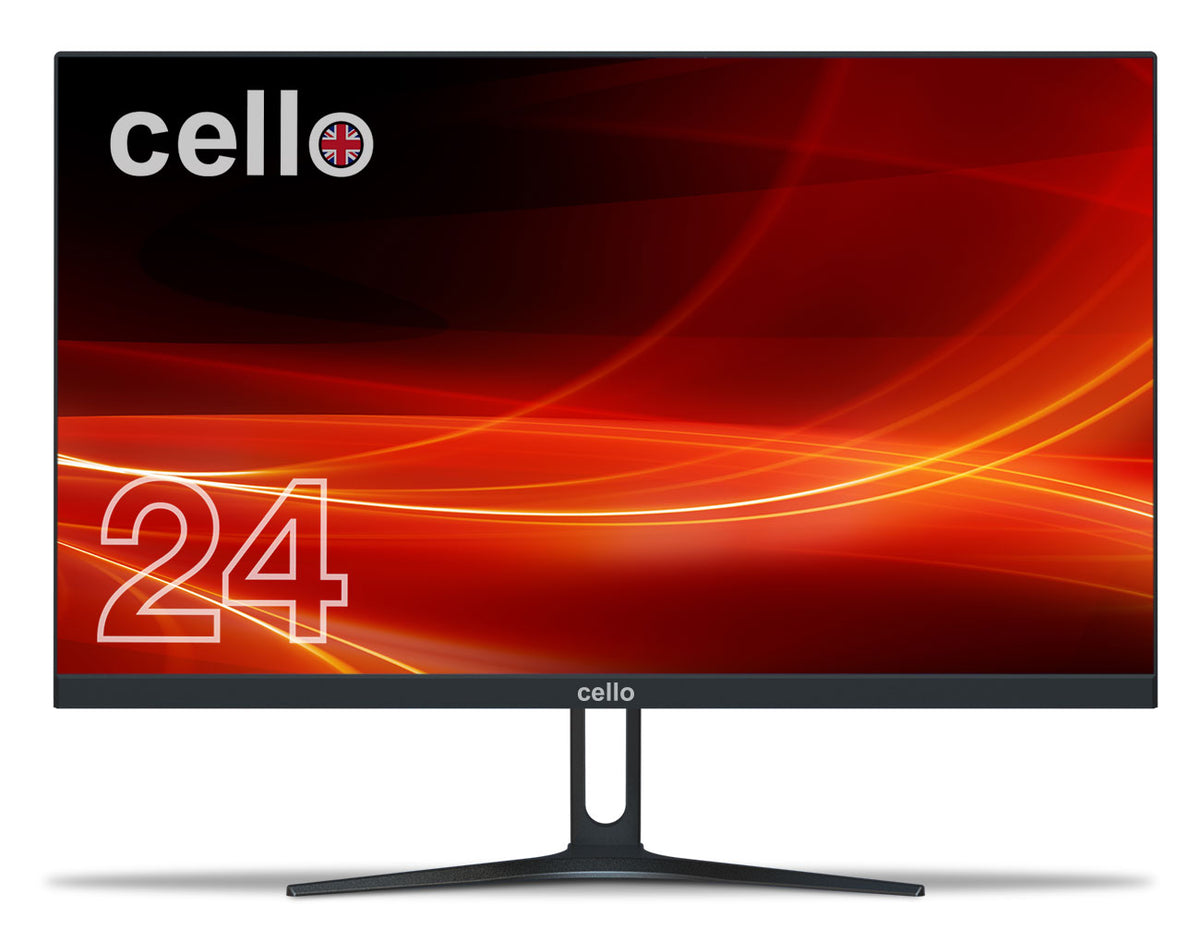 24" Full HD LED Computer Monitor | 24 Inch Full HD Monitor – Cello ...